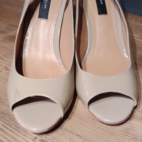 Ann Taylor | Shoes | Ann Taylor Open Toe Heels | Poshmark